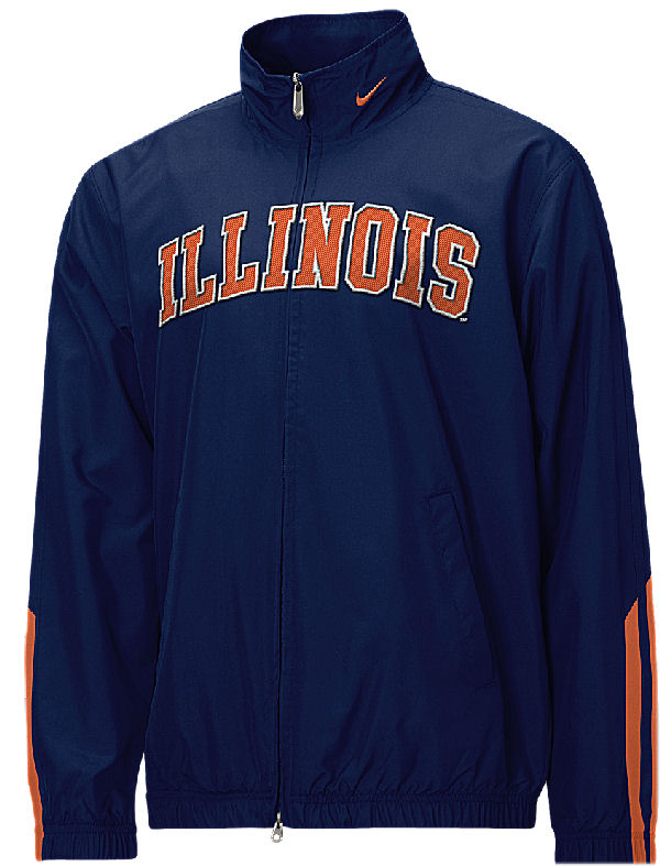 Illinois Fighting Illini Collegiate Windjacket By Nike Team Sports ...