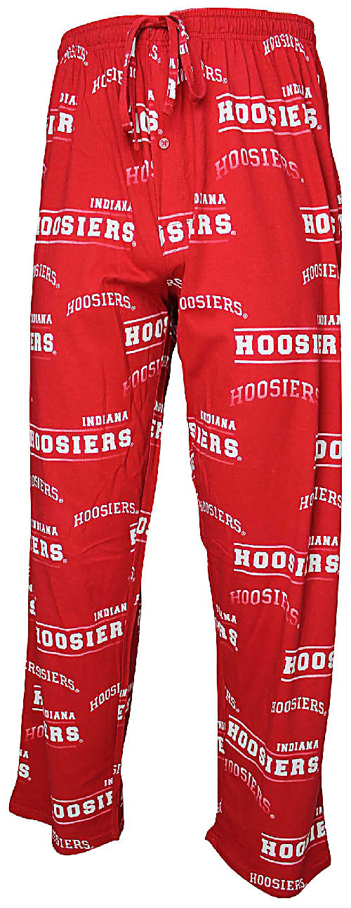 NCAA Indiana Hoosiers Mens Crimson Fusion Pajama Pants | Indiana ...