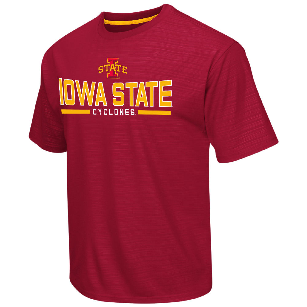 Iowa State Cyclones Cardinal Mens In The Vault Synthetic Poly Short ...