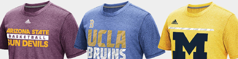 Adidas College T Shirts, NCAA Shirt | College T Shirts By Style