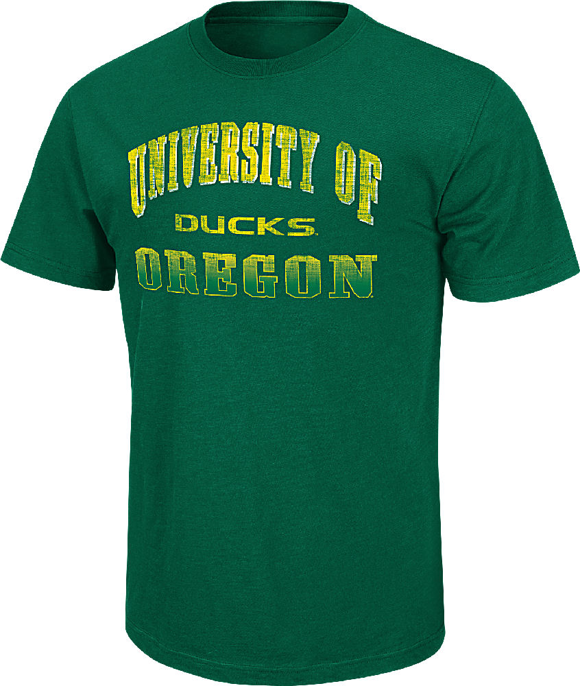Mens Oregon Ducks Contour Short Sleeve T Shirt by Colosseum | Oregon ...