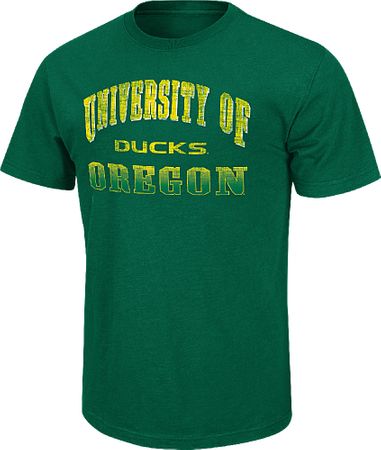 Mens Oregon Ducks Contour Short Sleeve T Shirt by Colosseum | Oregon ...