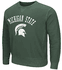 Michigan State Spartans Drive Crew Neck Sweatshirt by Colosseum ...