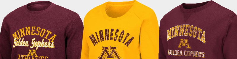 Minnesota Golden Gophers Apparel, Gophers Merchandise, Shorts, Clothing ...