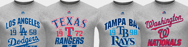 MLB Sleeveless T Shirts | MLB Tee Shirts By Majestic