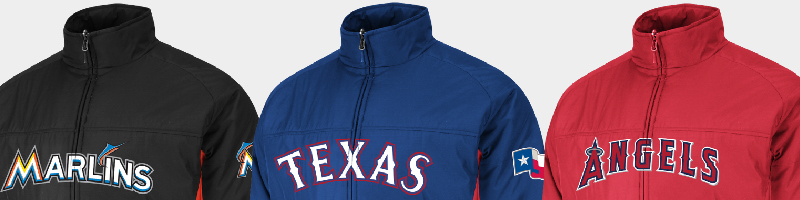 MLB Jackets by Majestic | MLB by Style