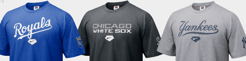 MLB Long Sleeve Shirts By Nike Team Sports | MLB T Shirts By Nike