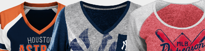 MLB Women's Apparel, Ladies MLB Merchandise, Gear, Clothing | MLB by Style