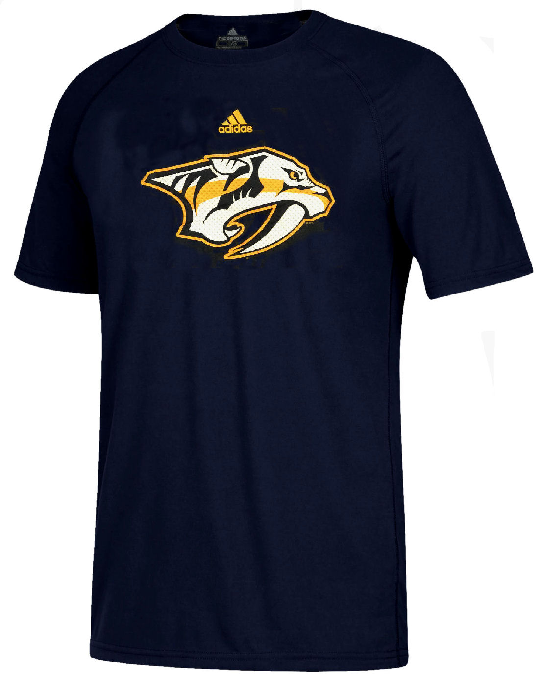 Nashville Predators Navy Traction Short Sleeve T Shirt by Adidas ...
