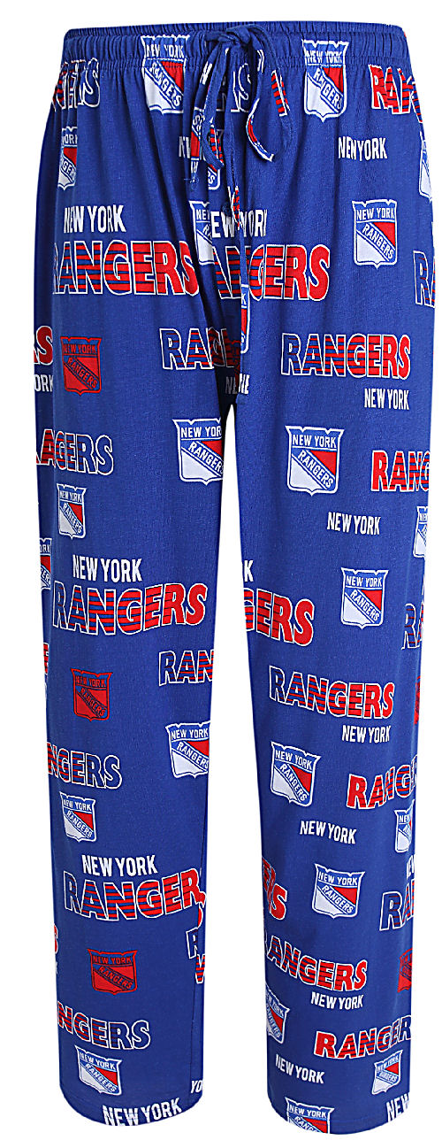New York Rangers Mens Royal Sweep Pajama Pants by Concepts Sports | New ...