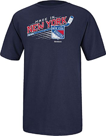 New York Rangers Made from Scratch NHL Tee Shirt by Reebok | New York ...