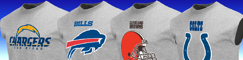 NFL Sleeveless T Shirts, Pro Football Sleeveless Shirts | NFL T Shirts ...