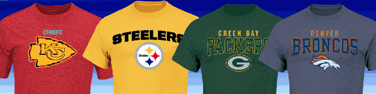 NFL T Shirts on Sale | NFL T Shirts By Team/Style