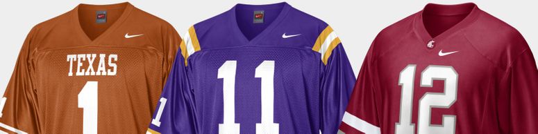 College Football Jerseys, NCAA Jersey, Replica, Embroidered, Nike ...