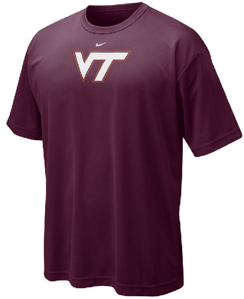 Nike Virginia Tech Hokies Dri-FIT Mascot T Shirt | Clipboard-College ...