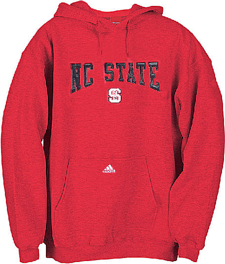 North Carolina State Wolfpack NCAA Embroidered Hooded Sweatshirt By ...