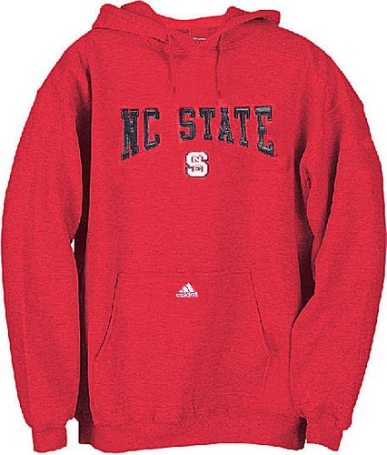 North Carolina State Wolfpack NCAA Embroidered Hooded Sweatshirt By ...