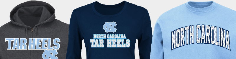North Carolina Tar Heels Apparel, UNC Clothing | College