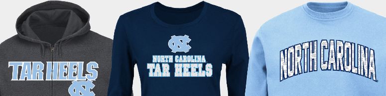 North Carolina Tar Heels Apparel, UNC Clothing | College