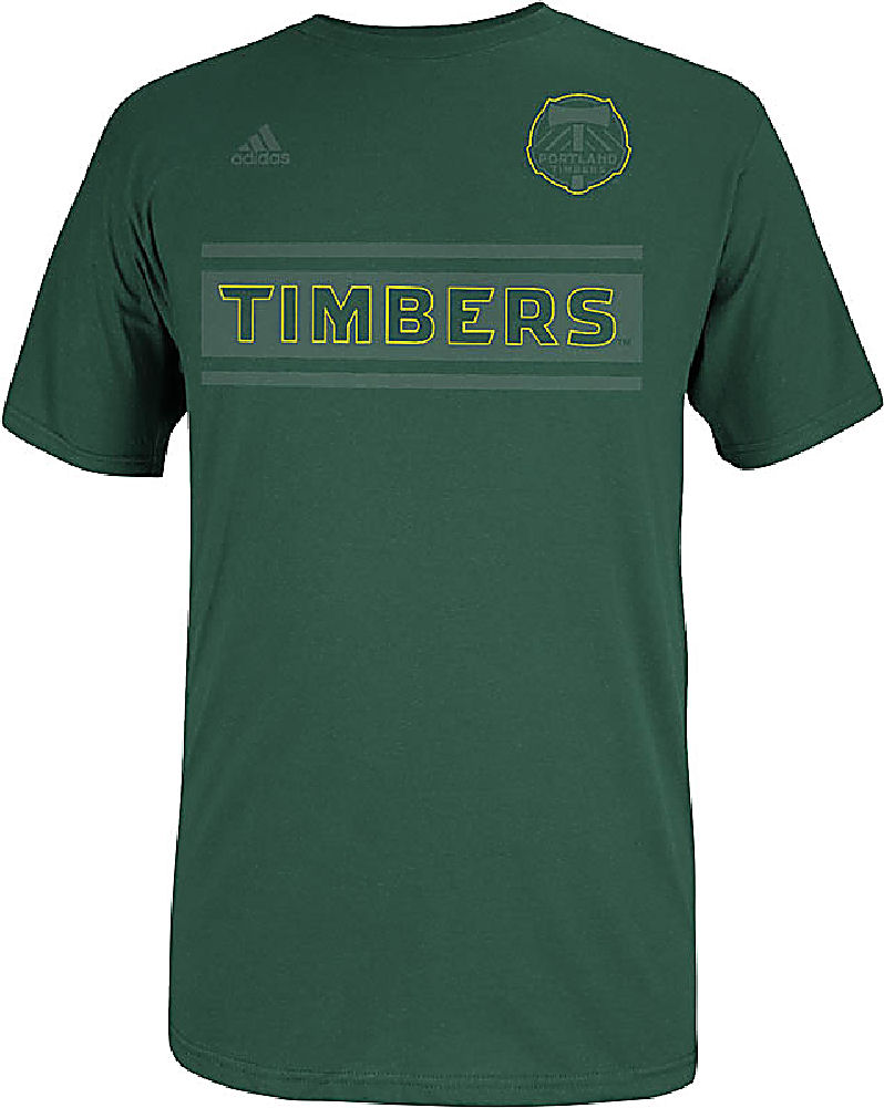 Portland Timbers Green Power Band T Shirt by Adidas | Portland Timbers