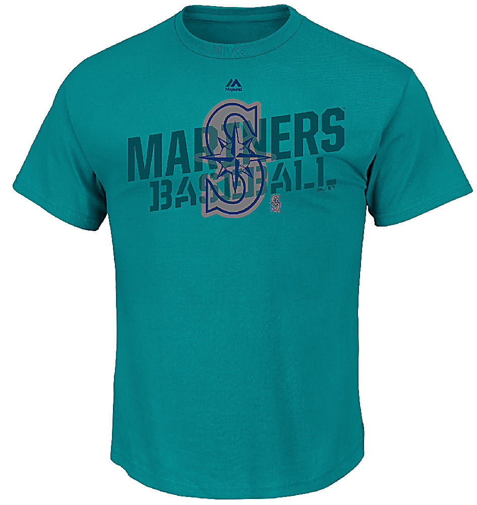 Majestic Seattle Mariners Mens Yearlong Journey Tee Shirt | Seattle ...