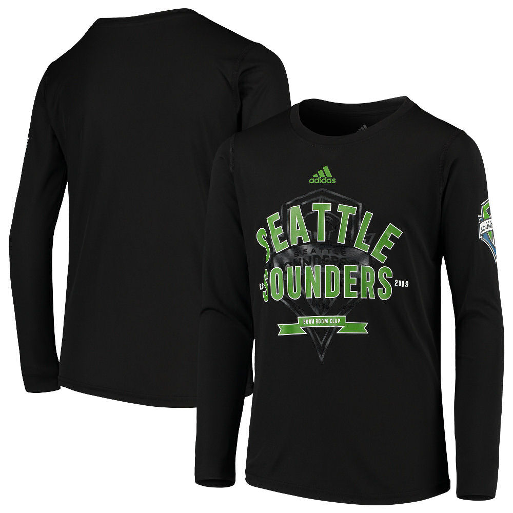 Seattle Sounders FC Flip Throw Adidas Climalite Synthetic Ultimate Long ...