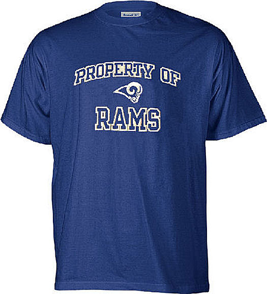 St. Louis Rams Youth NFL Embroidered Short Sleeve Tee Shirt By Reebok ...