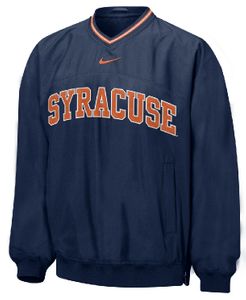 Syracuse Orangemen V-Neck NCAA Windshirt By Nike Team Sports | Syracuse ...