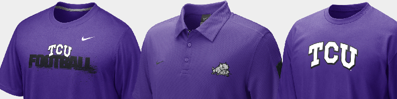TCU Horned Frogs Apparel, Ship TCU Merchandise, Gear | College