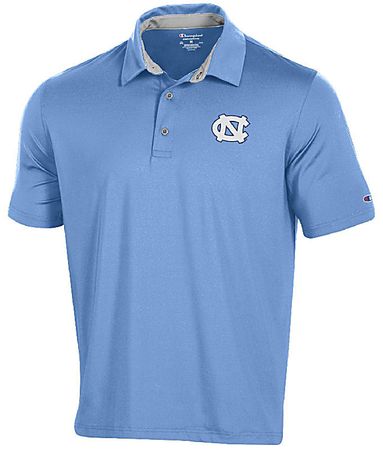 UNC Tar Heels Men's Carolina Blue Blitz Synthetic Polo Shirt on Sale ...