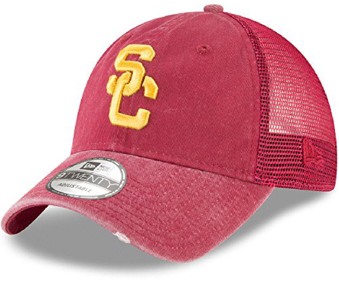 USC Trojans Cardinal Core 9/Forty Mesh Back Adjustable Truckers Cap ...