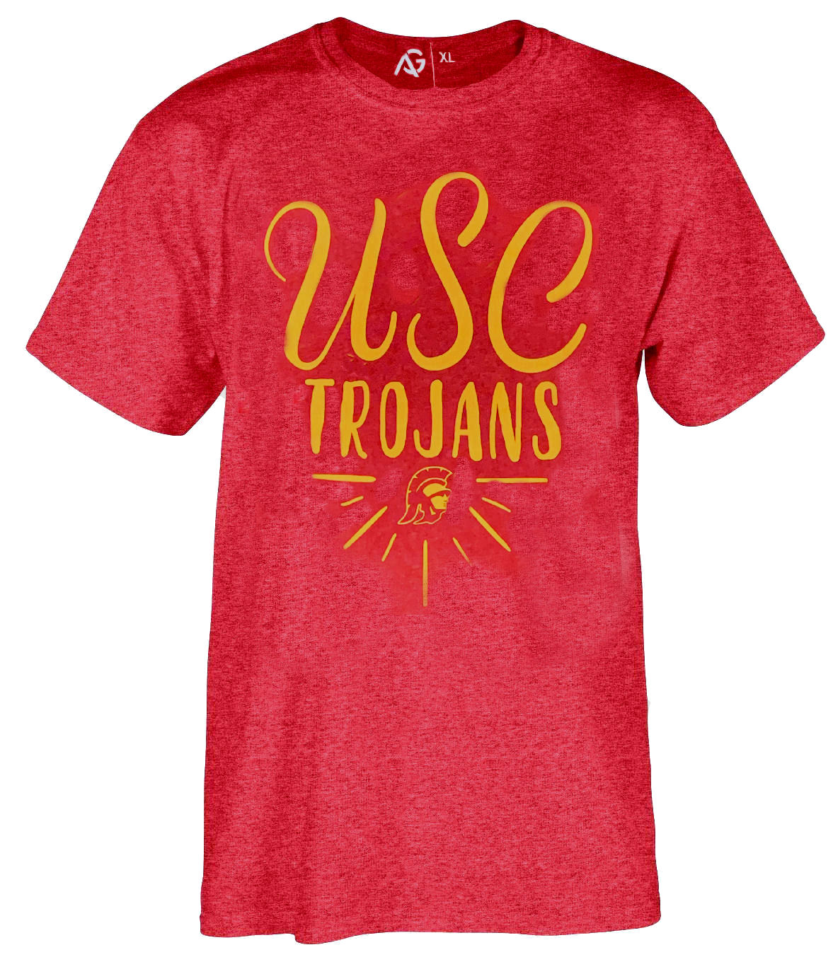 USC Trojans Mens Heather Crimson Pigment Dyed Nolan T Shirt | USC ...