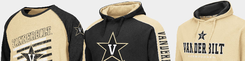 Vanderbilt Apparel, Vandy Commodores Merchandise | College