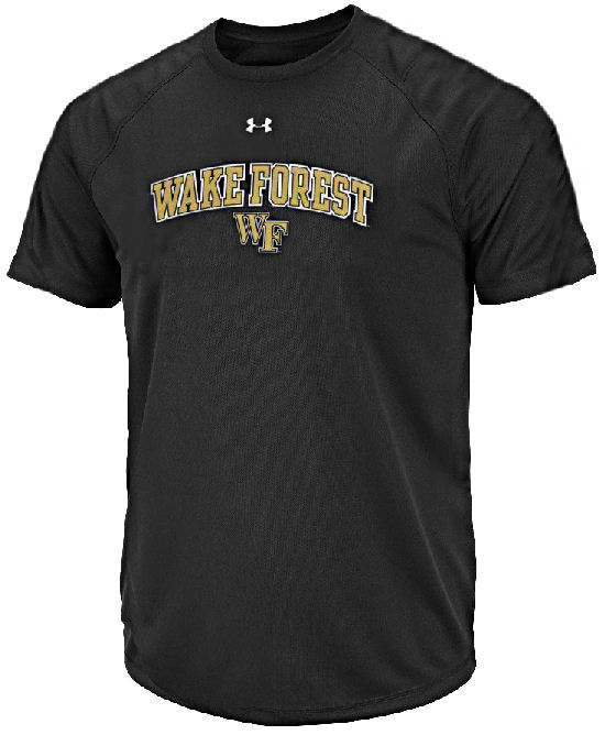 Wake Forest Demon Deacons Poly Dry HeatGear NuTech Performance Shirt by ...