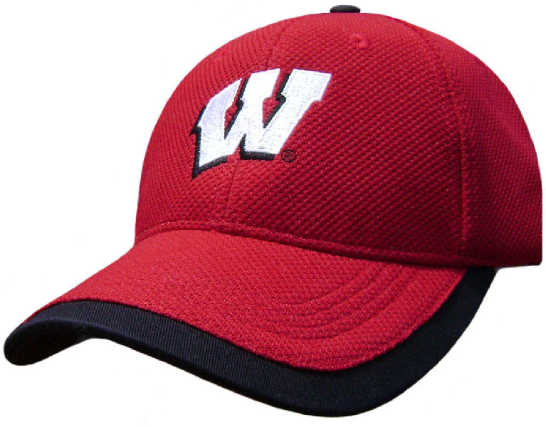 Wisconsin Badgers Mesh Flex Cap By Adidas | Wisconsin Badgers Apparel ...