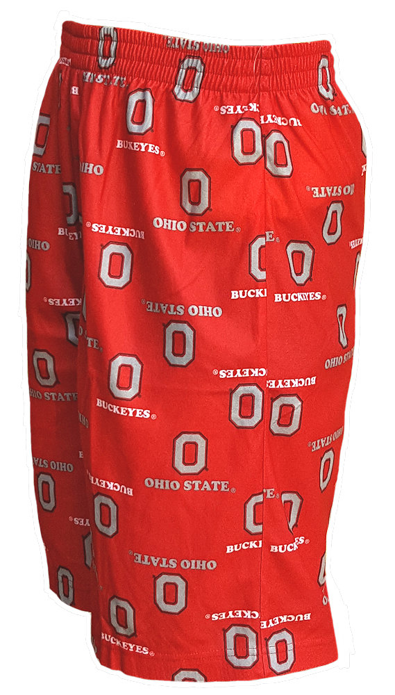 Youth Ohio State Buckeyes Team Name 9 inch Pajama Shorts | Ohio State ...
