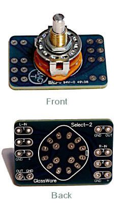 Stereo selector switch