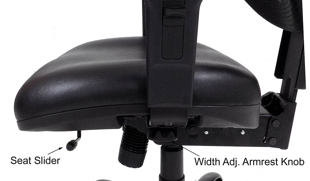 Antimicrobial Multi-Shift Chair - 400-Pound Capacity
