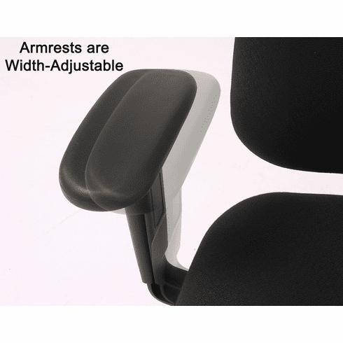 Adjustable 24-Hour Office Chair - 400-Pound Capacity