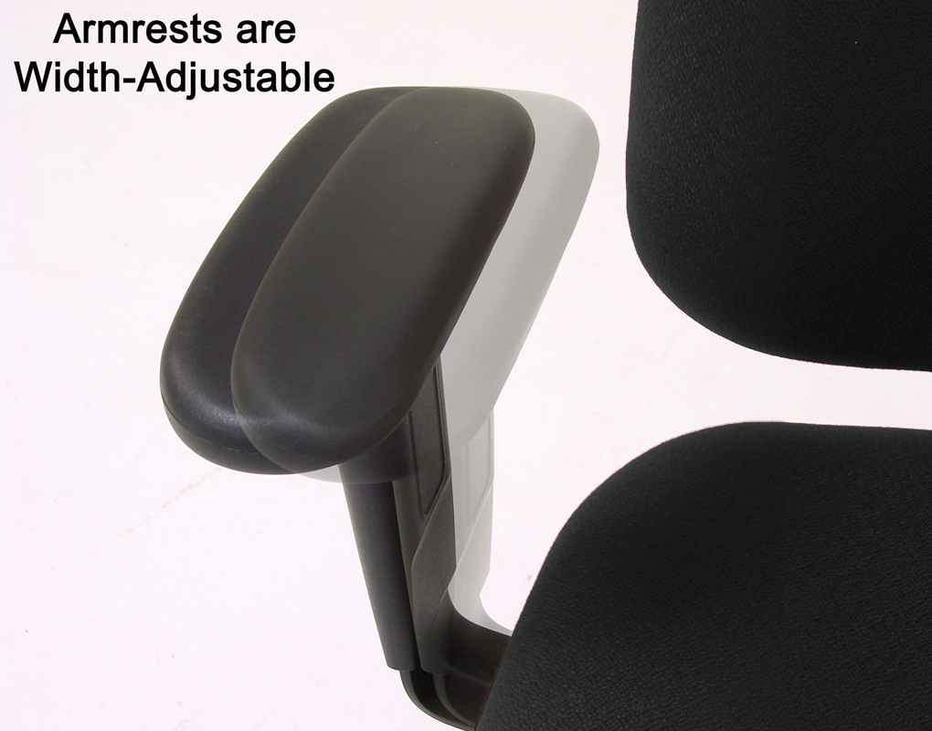 Adjustable 24-Hour Office Chair - 400-Pound Capacity