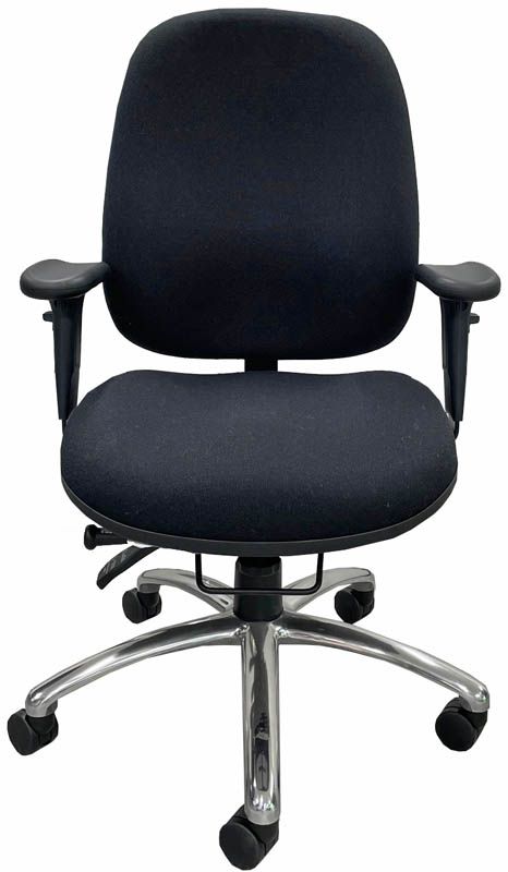 Adjustable 24-Hour Office Chair - 400-Pound Capacity