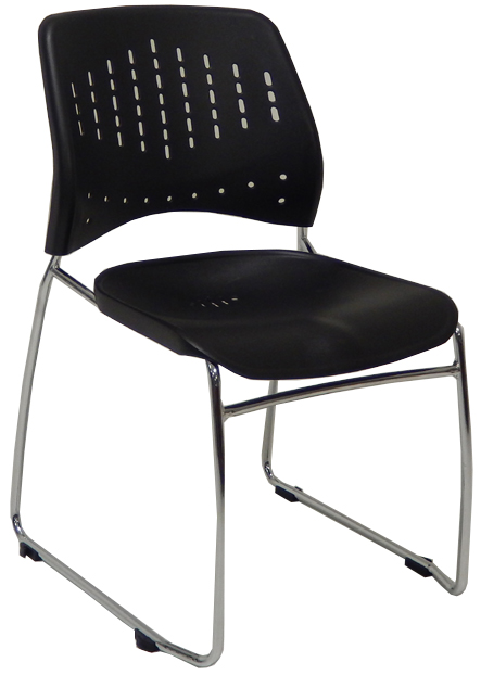 Stacking Chair with 300-Pound Capacity - InStockChairs
