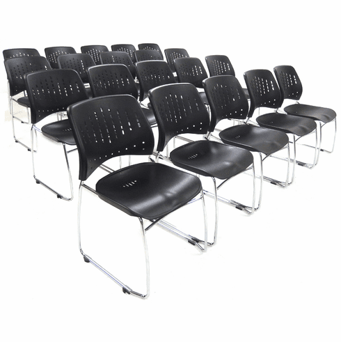 Stacking Chair with 300-Pound Capacity - InStockChairs