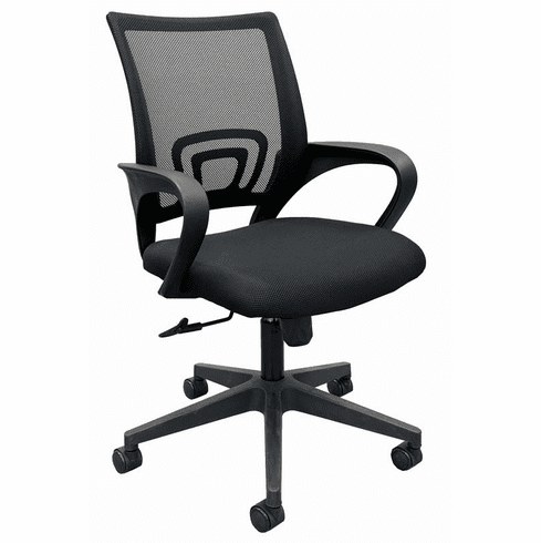 All Mesh Cushioned Desk Chair in 4 Colors