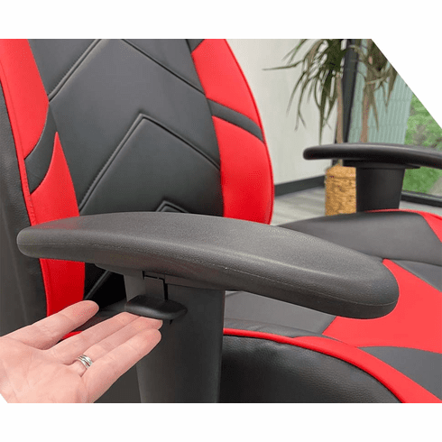 Black and Red High Back Gaming Chair