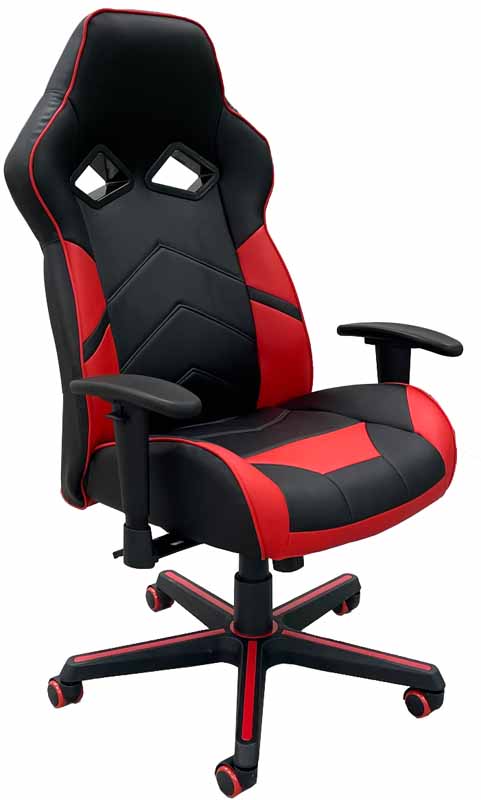 Black and Red High Back Gaming Chair