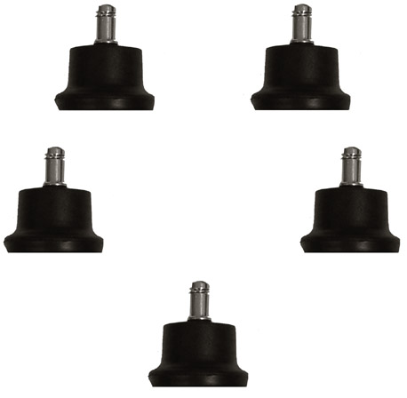 Optional Set of 5 Fixed Height Chair Glides