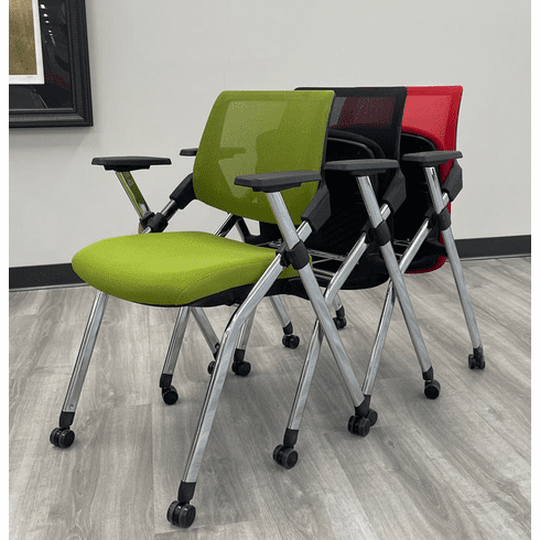 Nesting Chair - Mesh & Flip-Seat - 220-Pound Capacity