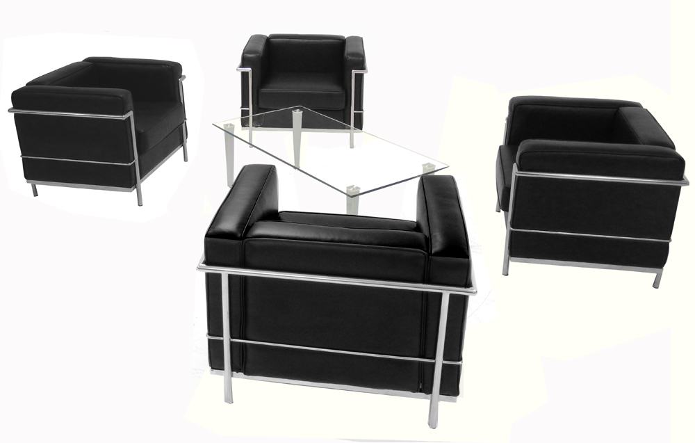 Classic Leather Office Club Chair - InStockChairs