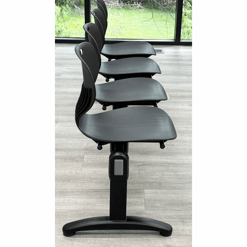 Molded Polypropylene 4-Seat Beam Seating